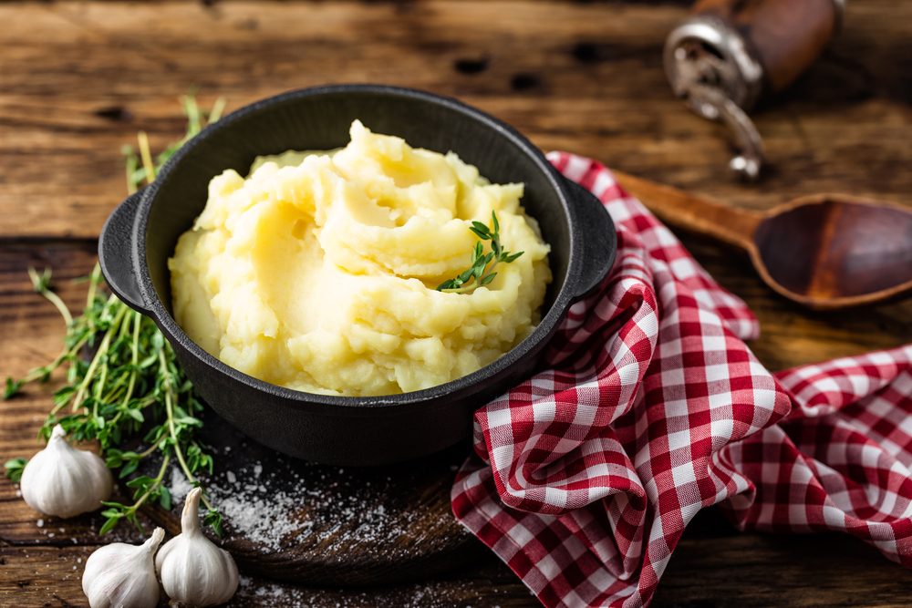Garlic mash | Nourish plant-based living