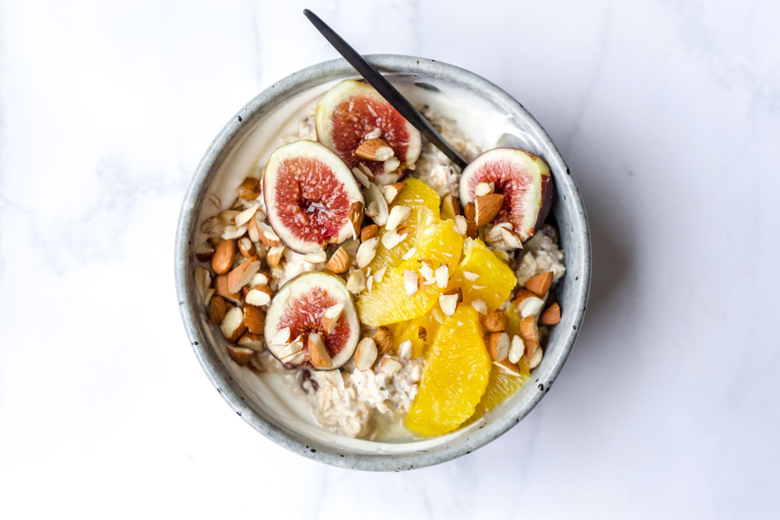 Fig and orange bircher | Nourish plant-based living